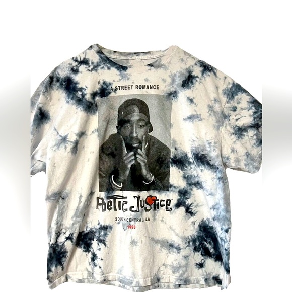 Poetic Justice | Shirts | Nwot Tupac Poetic Justice Tie Dye Mens Medium ...